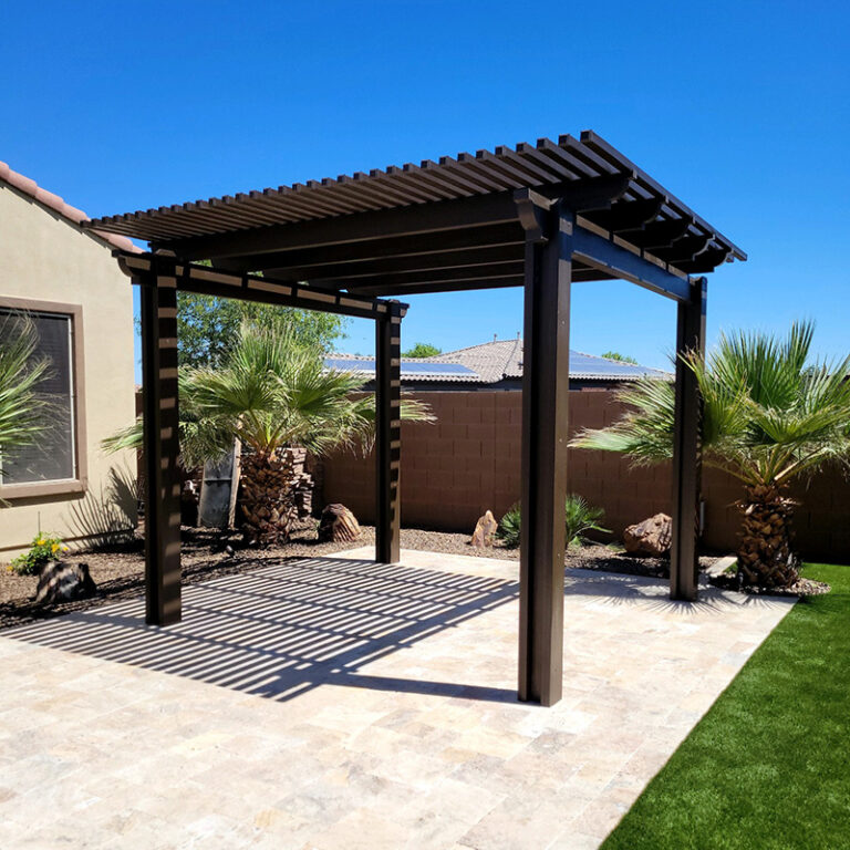 Custom Pergolas To Enhance Your Living Area | Artificial Grass Masters